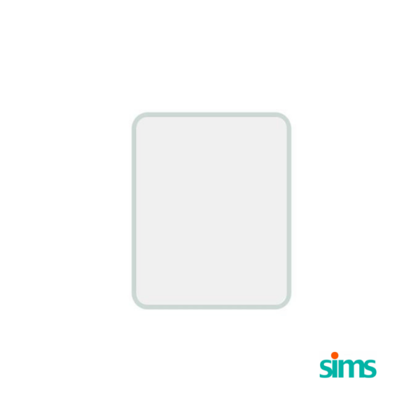 SIMS Frosted Curve Edge Mirror #12252 - Sim Siang Choon